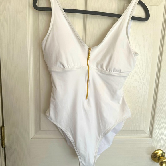 Lauren Ralph Lauren | Swim | Womens Ralph Lauren White Tank Bathing ...